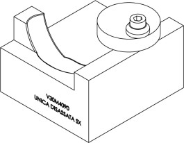 Giesse | Handles | CREMONE UNICA PALLET LEFT | 07006